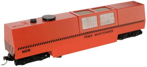 Atlas HO Track Cleaning Car MOW ORANGE