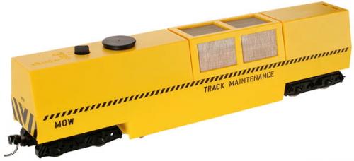 Atlas HO Track Cleaning Car MOW YELLOW
