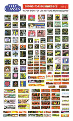 CITY CLASSICS SIGNS FOR BUSINESS ESTABLISHMENTS