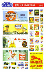 CITY CLASSICS GASOLINE ADVERTISING