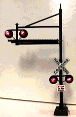 OVER THE ROAD CROSSING SIGNAL N SCALE