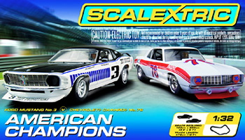 SCALEXTRIC American Champions Race Set T2